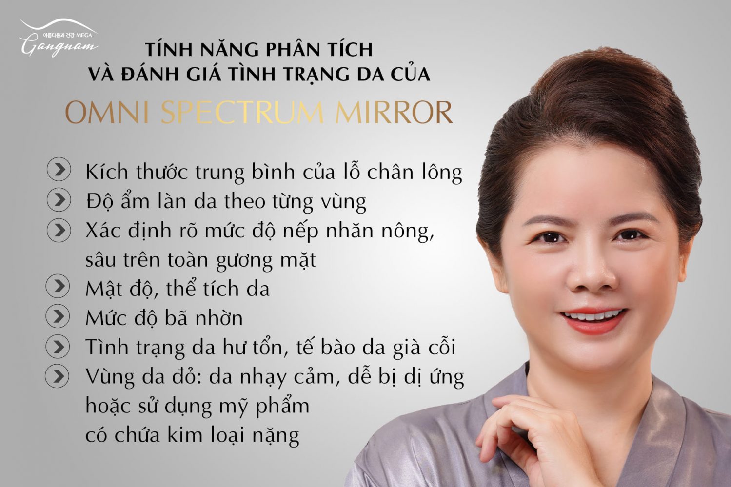 Máy quang phổ đa chiều Omni Spectrum Mirror