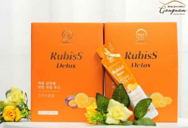 Thực hư nước giảm cân rubiss detox có tốt không? Review chi tiết