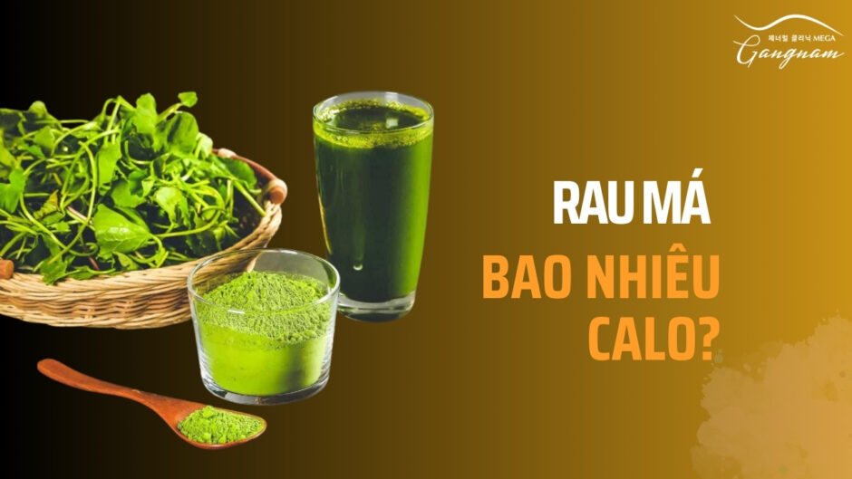 Rau má bao nhiêu calo? Giảm cân với rau má được không?