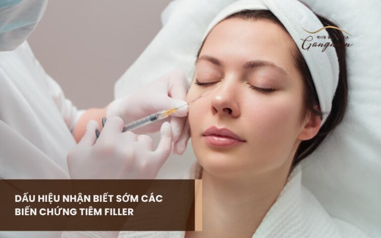 Dấu hiệu nhận biết sớm các biến chứng tiêm filler